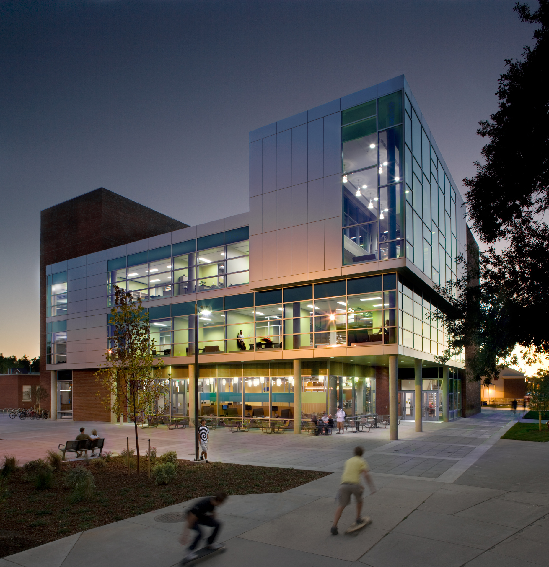 BSU Interactive Learning Center - Opsis Architecture