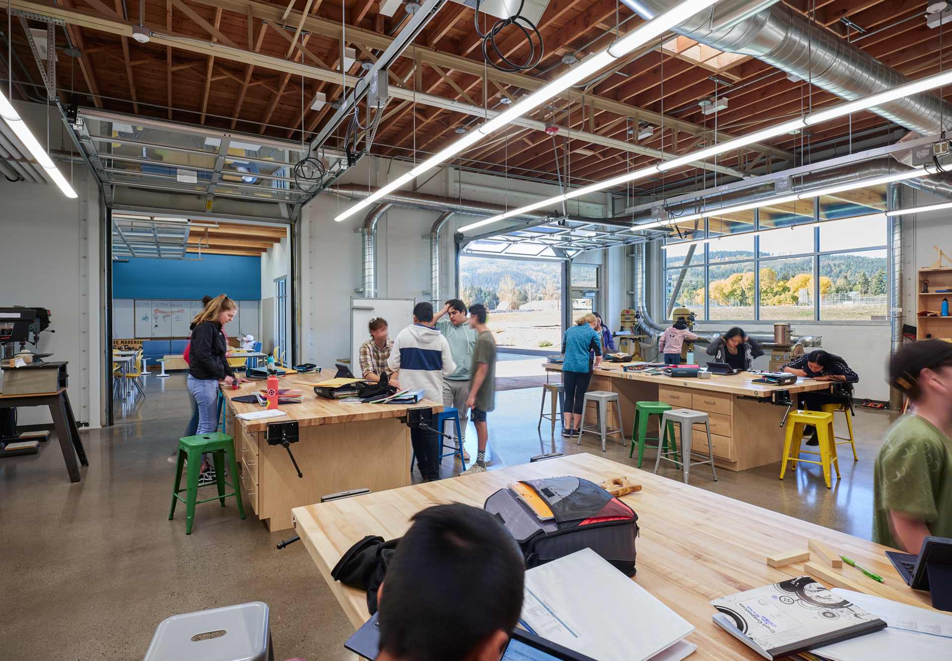 Wy'East Middle School Renovation & STEAM Addition - Opsis Architecture