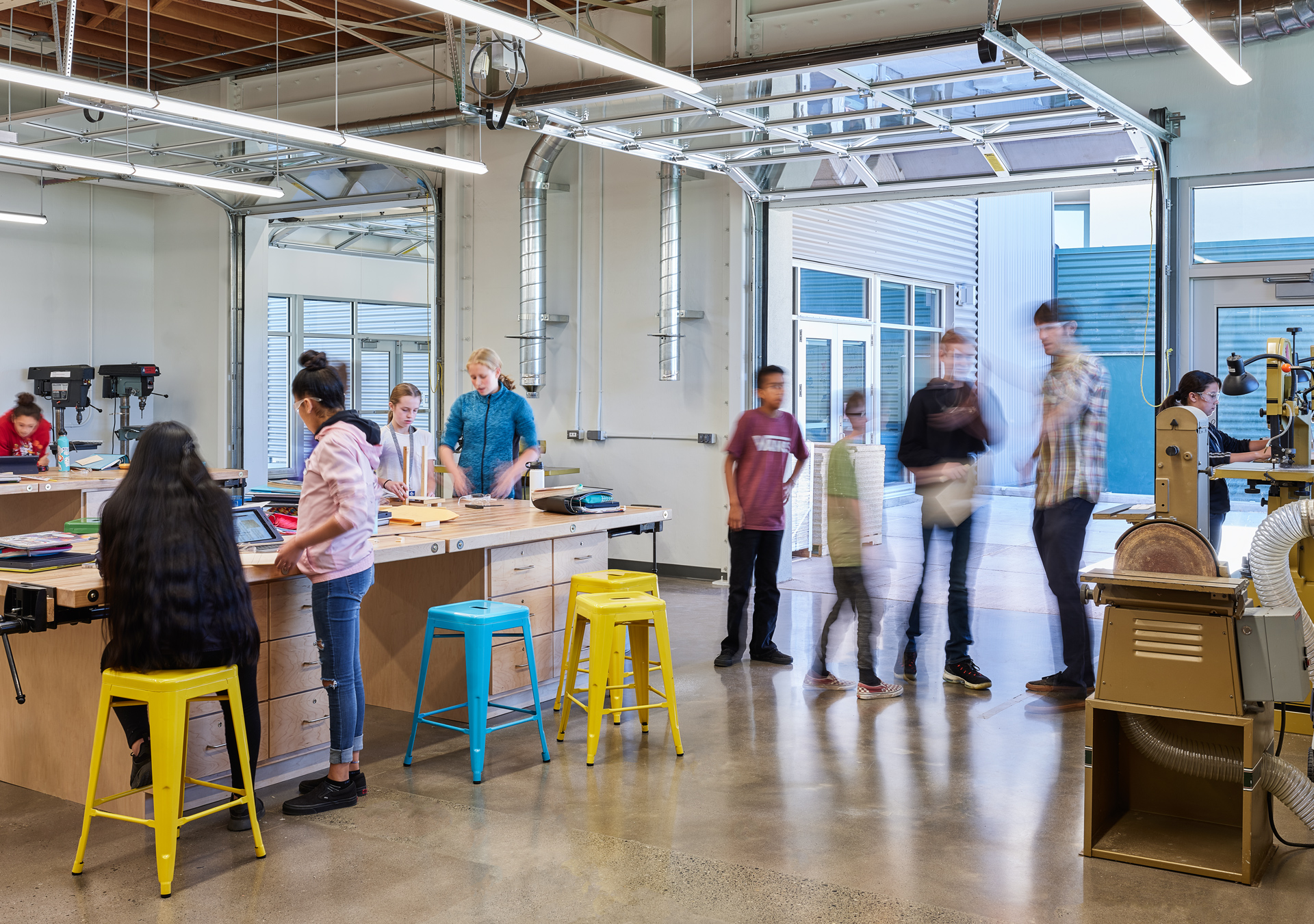 Wy'East Middle School Renovation & STEAM Addition - Opsis Architecture