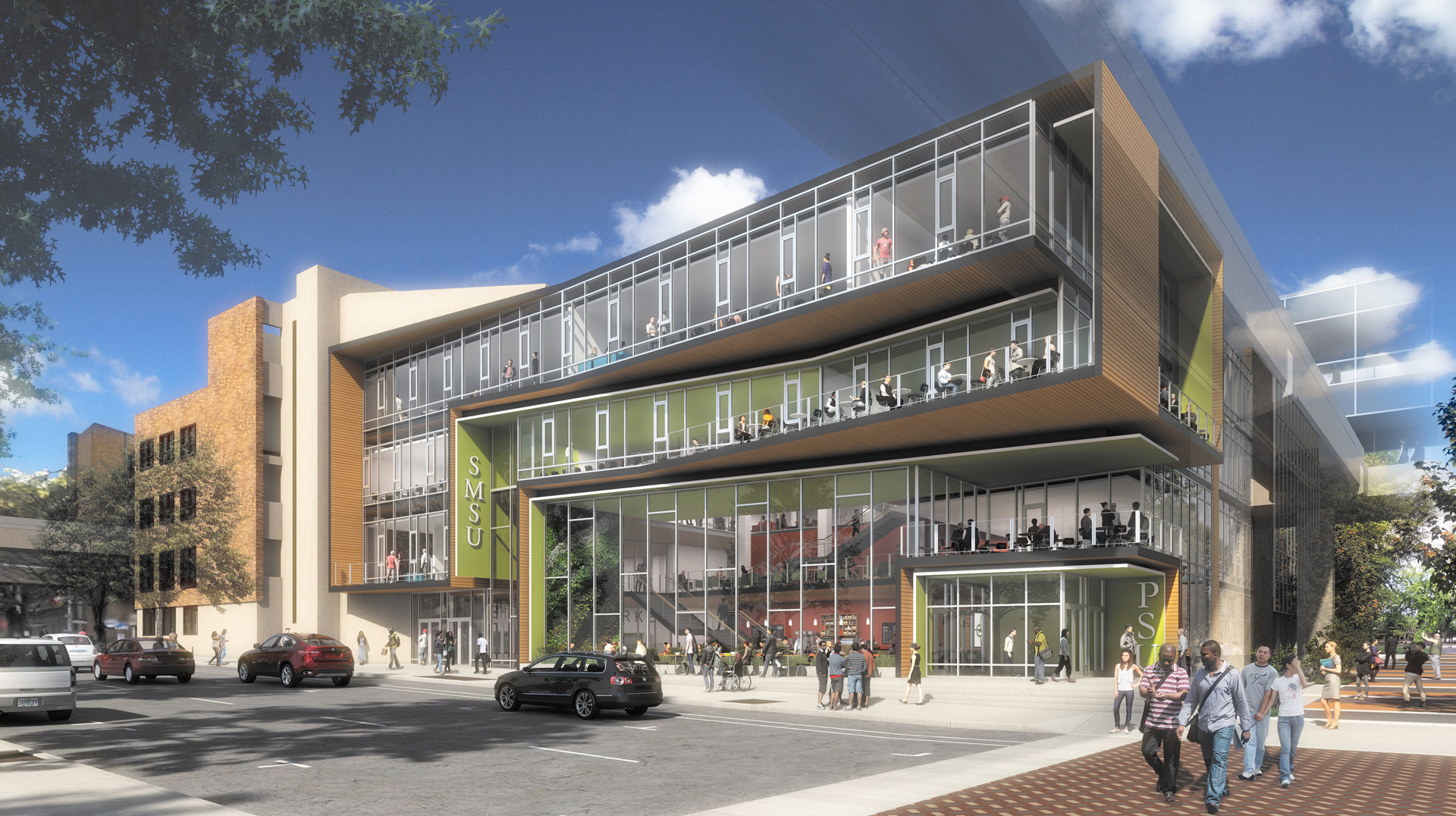 PSU Smith Memorial Union Study - Opsis Architecture