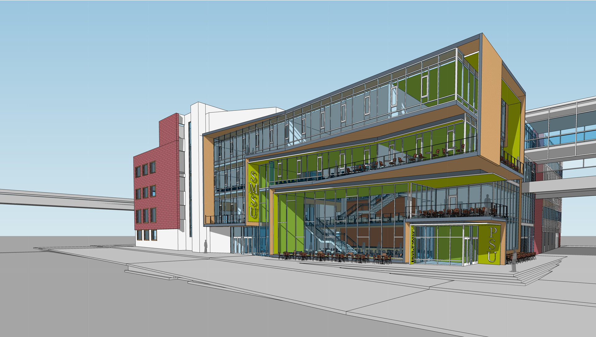 PSU Smith Memorial Union Study - Opsis Architecture