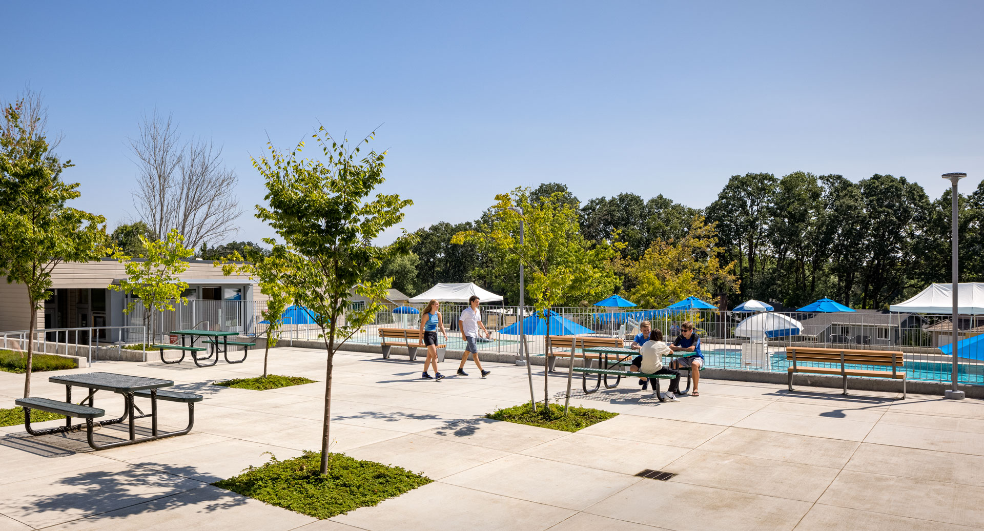 Architecture Pool Recreation Area
