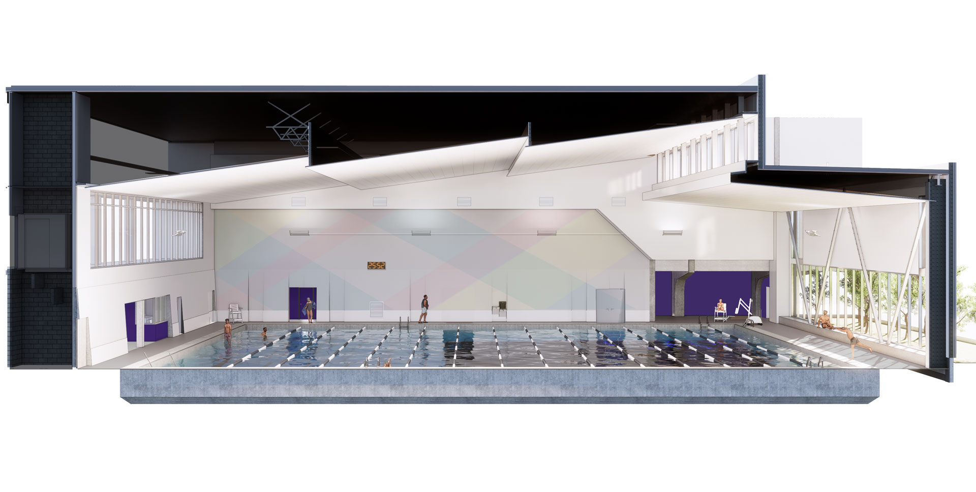 IMA Locker Rooms & Pool Upgrades - Opsis Architecture