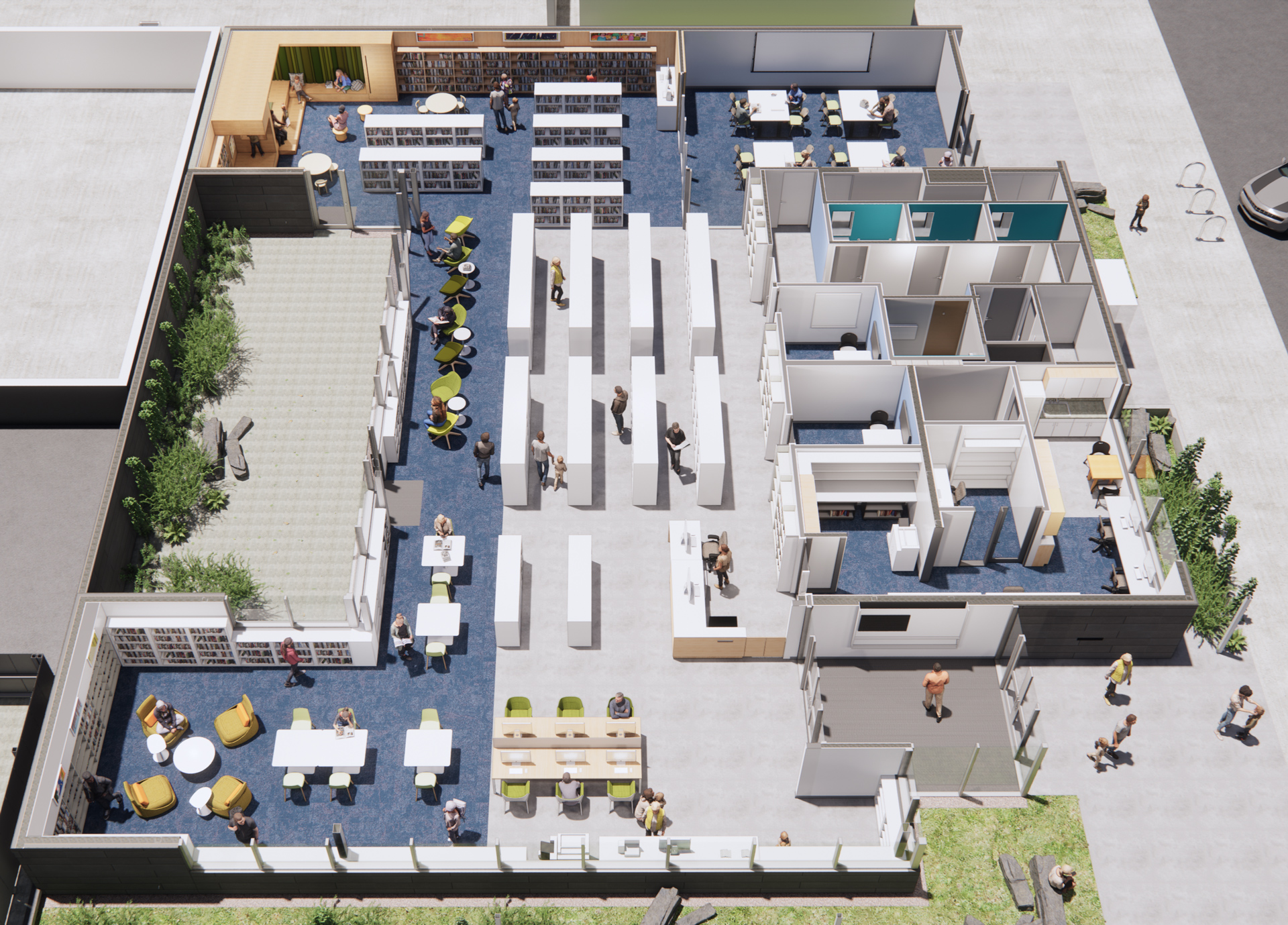 Modern Design Plan Library MODERN LIBRARY DESIGN | Autodesk Community