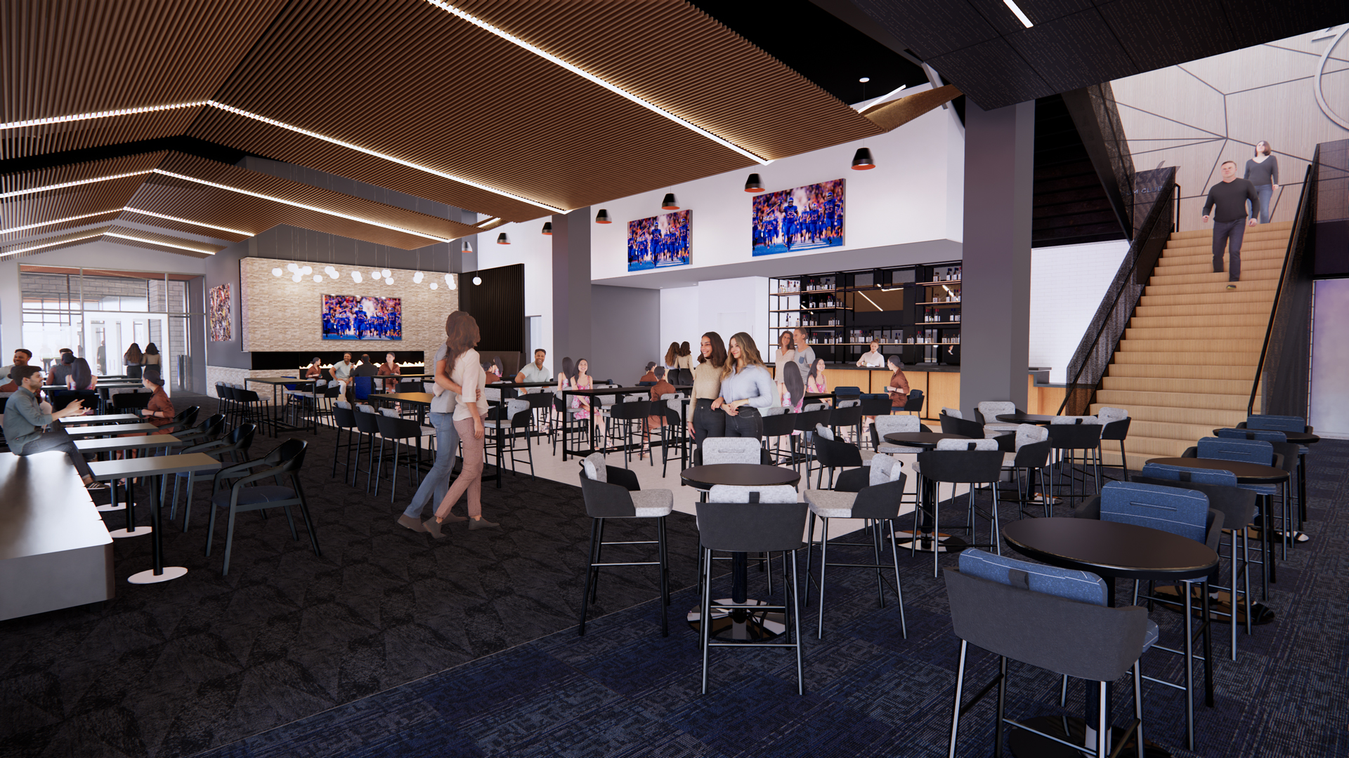 Albertsons Stadium North End Zone - Opsis Architecture