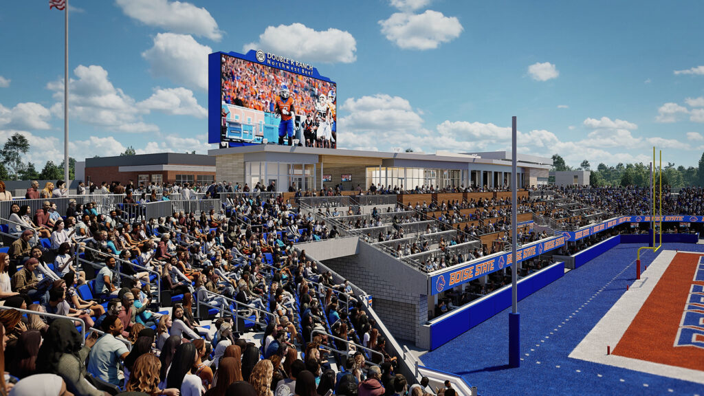 Albertsons Stadium North End Zone - Opsis Architecture