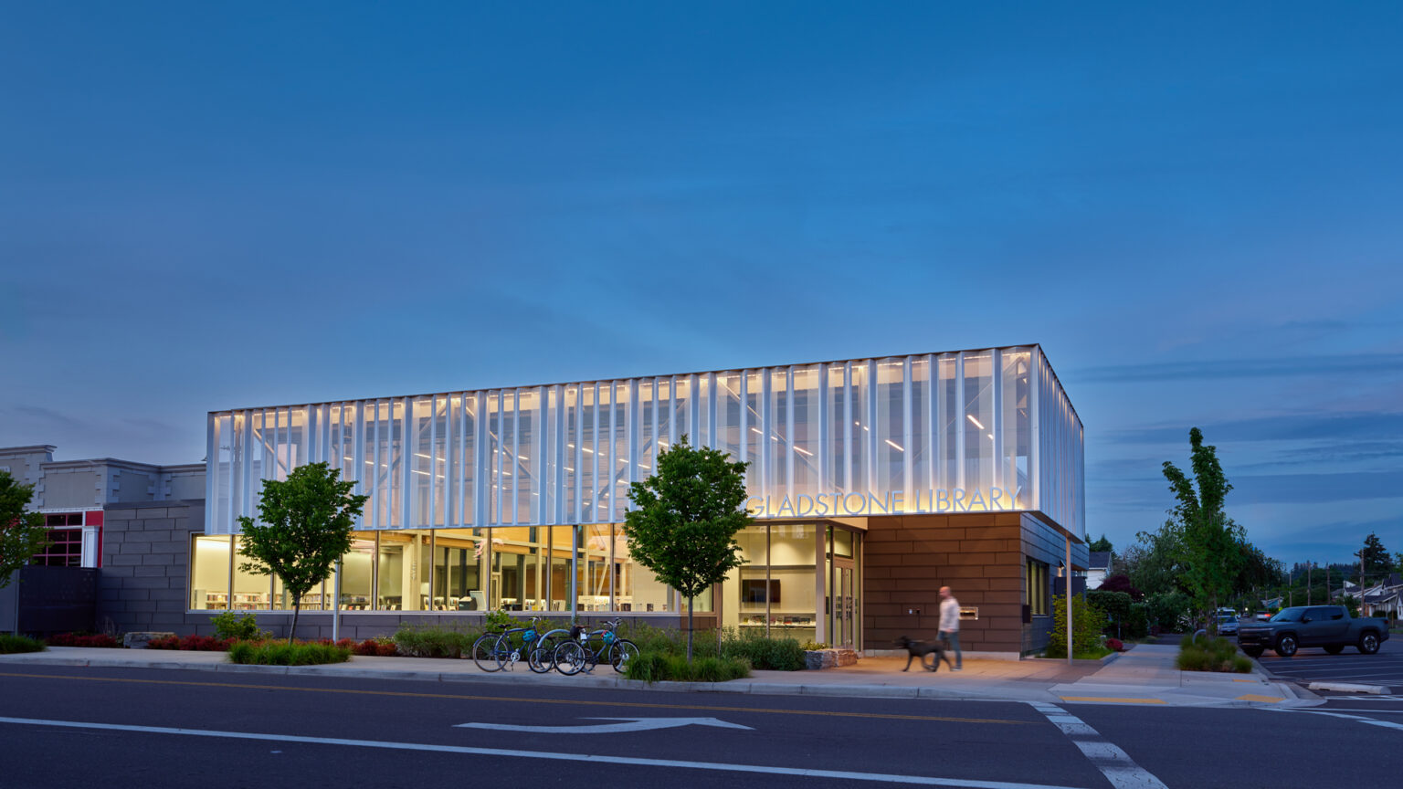 Clackamas County Gladstone Library recognized at the 2025 AIA Oregon ...